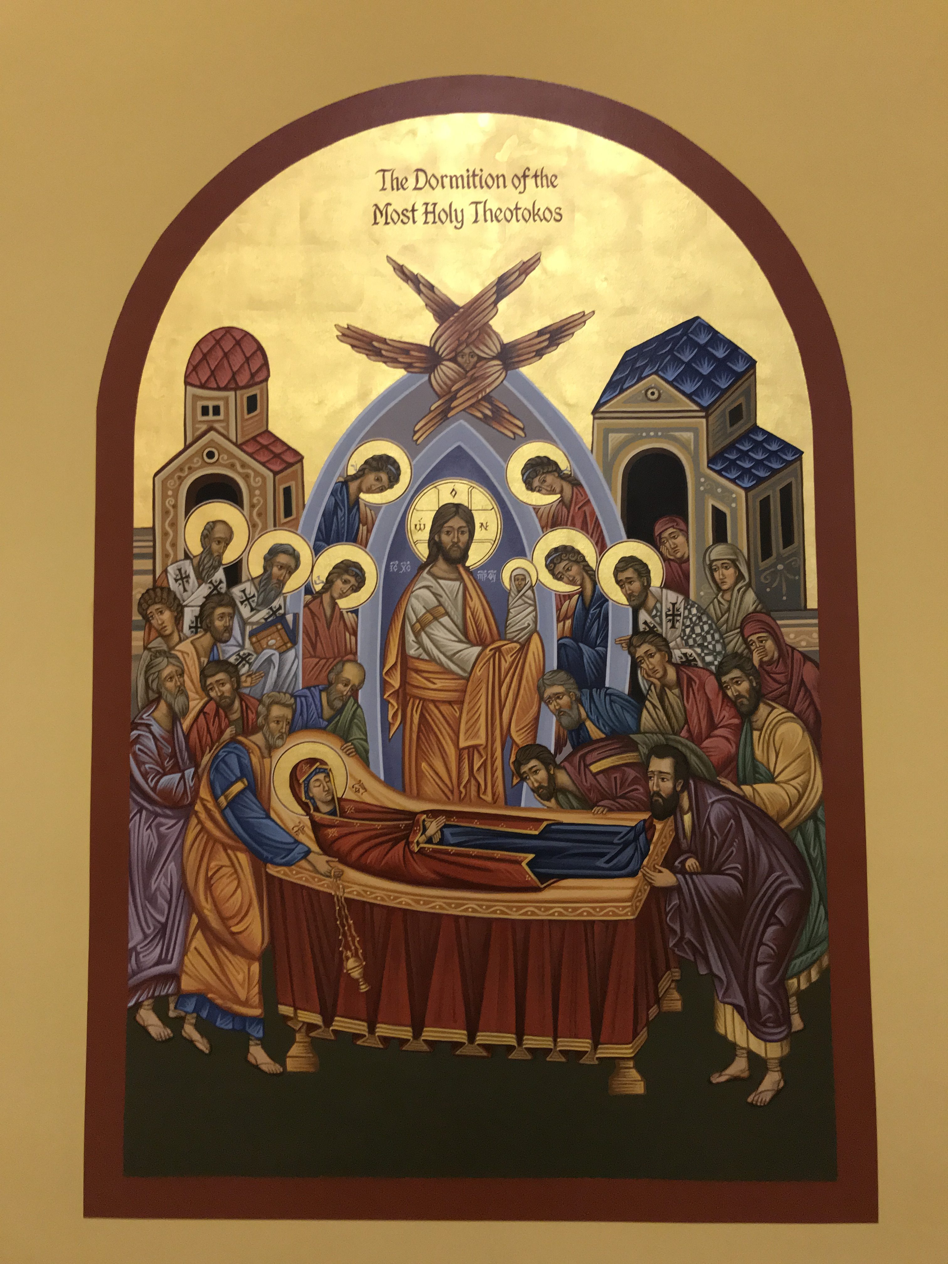 Dormition Icon from Temple