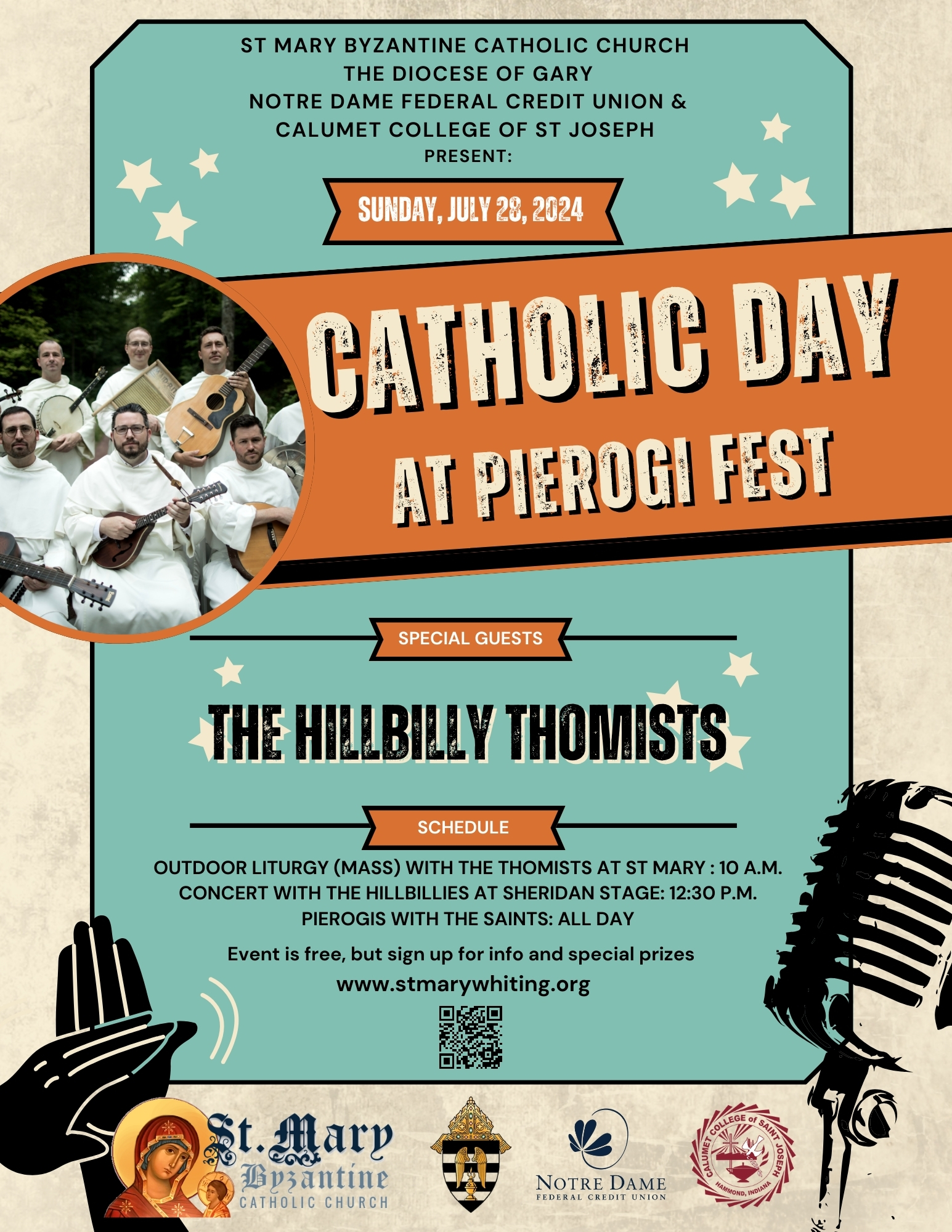 Catholic Day at Pierogi Fest